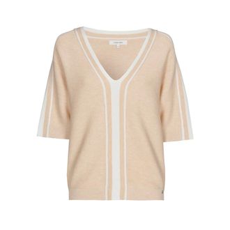 Marie M&eacute;ro Damen, Strickwaren, Beige, XLGr&ouml;&szlig;e