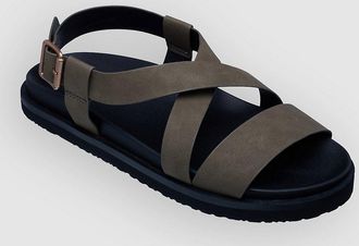 Roxy Zaho Crossed Sandalen oil green