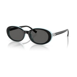 Tiffany & Co. Femme, Accessoires, Noir, Taille: 54 MM Lunettes de soleil ovales