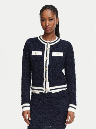 Guess Strickjacke W6BR75 Z1764 Dunkelblau Regular Fit