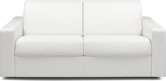 Inside75 Inside75 - Canap&eacute; convertible night express 120 cm matelas 14 cm polyur&eacute;thane blanc