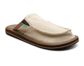 Sanuk Homme You Got My Back III Pantoufle, Marron Clair, 49.5 EU