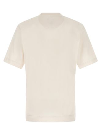 Fendi Mens White Cotton T-Shirt