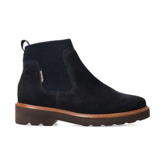 Mephisto Blaue Ergonomische Weite Kn&ouml;chelstiefel - - Shoes - Damen - Blau - 35 1/2 EU