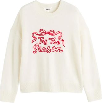 Chinti and Parker pull This The Season à ruban brodé - Tons neutres