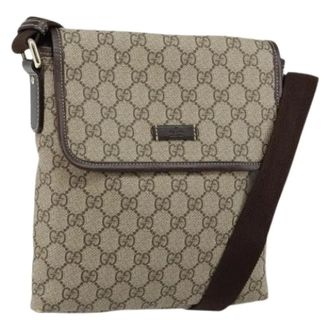Gucci Sac bandouli&egrave;re vintage en plastique Pre-owned - Femme - Pre-owned - Beige - Taille: ONE Size