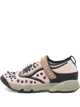 Dior fusion embellished sneakers - Rosa
