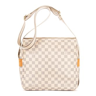 Louis Vuitton Crossbody Bags - Naviglio - Gr. unisize - in Wei&szlig; - f&uuml;r Damen