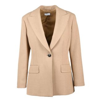 Marella Femme, Vestes, Beige, Taille: 40 FR Veste ajust&eacute;e