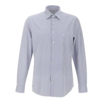 Michael Kors Homme, Chemises, Bleu, Taille: 4XL Chemise Performance