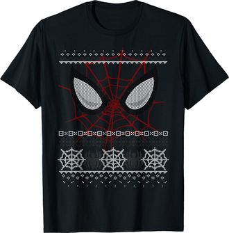 MARVEL Spider-Man Eyes Ugly Weihnachten Sweater T-Shirt