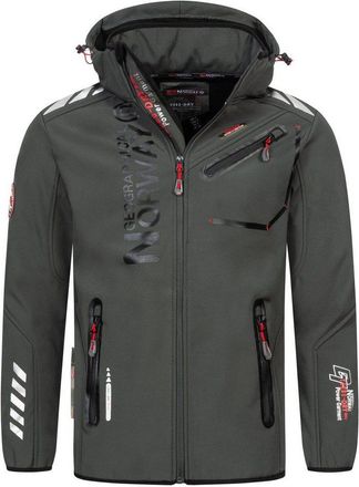 Geographical Norway Softshelljacke Herren Herbst Winter Jacke Softshell Jacke Outdoor Regen Übergangs