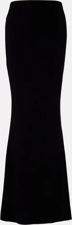 Norma Kamali Maxirock Obie aus Jersey