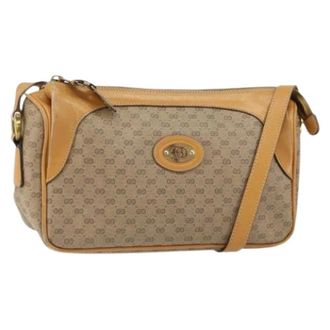 Gucci Sac bandouli&egrave;re en plastique Pre-owned - Femme - Pre-owned - Beige - Taille: ONE Size