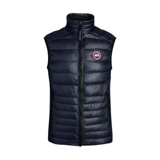Canada Goose Homme, Vestes, Bleu, Taille: S Gilet Duvet Bleu Marine Style HyBridge