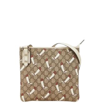 Gucci Sac bandouli&egrave;re vintage Pre-owned - Femme - Pre-owned - Beige - Taille: ONE Size