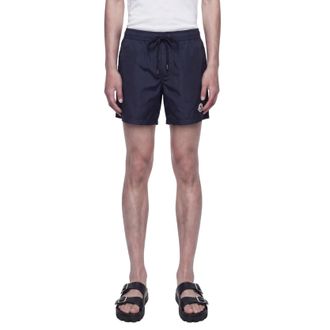 Moncler Logo Patch Swim Shorts