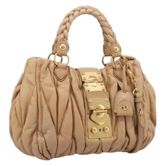 Miu Miu Pre-owned Hand Bag - - Pre-owned - Damen - Beige - ONE SIZE