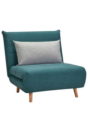 Livetastic Schlafsessel, Blau, Grau, Textil, Kiefer, 77x84x91 cm, Liegefunktion, Wohnzimmer, Sessel, Schlafsessel