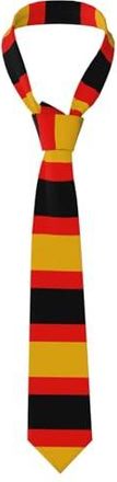 Generic Cravate Homme Drapeau De LAllemagne Tendance Tie Classique Cravates Homme Pour Affaires Mariage Travail