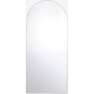 Sklum Sklum - Belm Metall-Wandspiegel Grau Chrom 90 x 200 cm