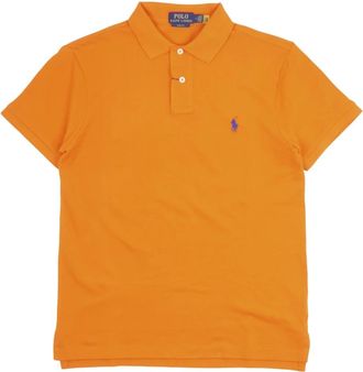 Polo Ralph Lauren Homme, Tops, Orange, Taille: M Polo Chemises