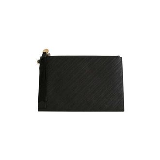 Givenchy Pochette en cuir noire