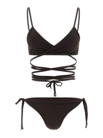 The Attico Maillot De Bain - Marron
