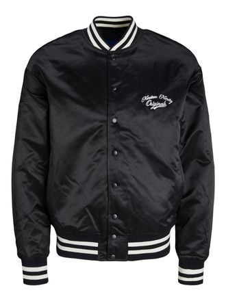 Jack & Jones Mens JORSTUDIO Bomber Bomberjacke, Black, S