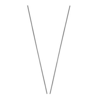 Soimiss 2 St&uuml;ck Wolframdraht f&uuml;r Brenn&ouml;fen 2mm Durchmesser 20cm Lang Hitzebest&auml;ndig Draht f&uuml;r Keramikaufh&auml;ngung und Selbstgemacht Schmuckbrennen