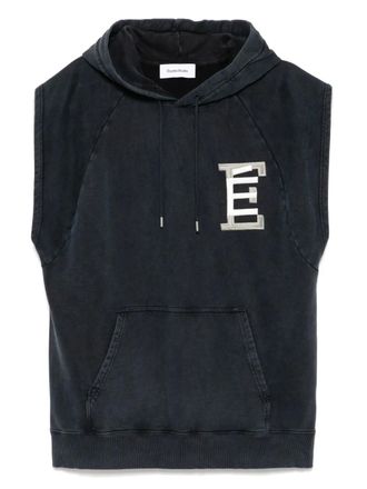 Études Studio hoodie à design sans manches - Bleu