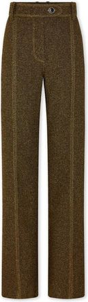 Paco Rabanne Femme, Pantalons, Jaune, Taille: 38 FR Pantalon sur mesure en laine Chine