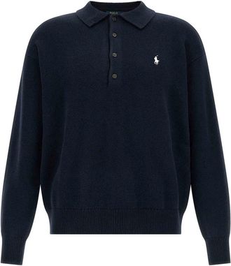 Polo Ralph Lauren Pull Col Rond - Bleu