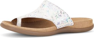 Gabor Damen Pantoletten, Frauen Slipper,Hausschuhe,Zehentrenner,Schlupfschuhe,schluepfschuhe,Slides,Slip-ons,Mules,Nude/Multic.,43 EU / 9 UK