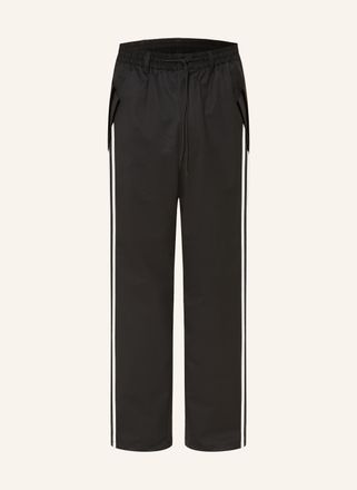 Yohji Yamamoto Hose Im Jogging-Stil Oversized Fit schwarz