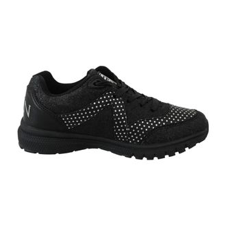 Plein Sport Glitter Star Print Sport Sneakers - - Sport - Damen - Schwarzk - 36 EU