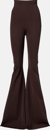 Rick Owens High-Rise-Schlaghose Dirt