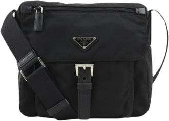 Prada Sac bandouli&egrave;re vintage Pre-owned - Femme - Pre-owned - Noir - Taille: ONE Size