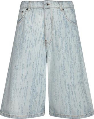 Msgm Msgm, Herren, Shorts, Blau, SGröße