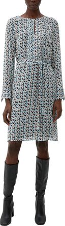 s.Oliver Black Label Womens Kleider kurz, White, 46