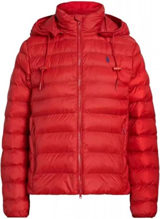 Ralph Lauren Femme, Vestes, Rouge, Taille: 40 FR Cldn Pk Jkt Insulated Coat