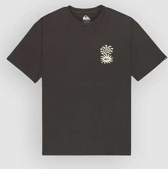 Quiksilver Evo Blossom Of Peace T-Shirt tarmac
