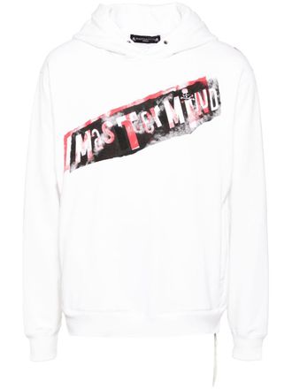 MASTERMIND WORLD hoodie à logo imprimé - Blanc