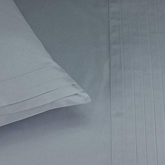 Bailet L003DP-BL06 gef&auml;ltelt Zeitlose Kissenbezug, Baumwolle, Satin, 240 x 310 cm, Gletscherblau