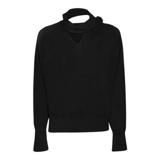 Incotex V-neck Tricots - Femme - Pulls - Noir - Taille: 42 FR