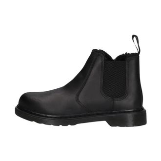 Dr. Martens 2976 Chelsea Boots mit Kunstfellfutter - - Shoes - Damen - Schwarzk - 37 EU