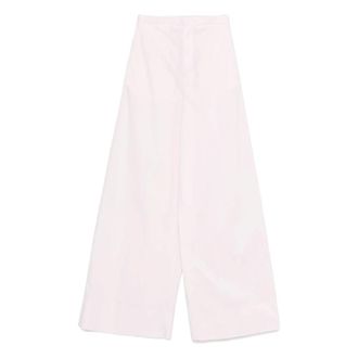 Forte_Forte Wide Pantalons - Femme - Pantalons - Rose - Taille: 38 FR