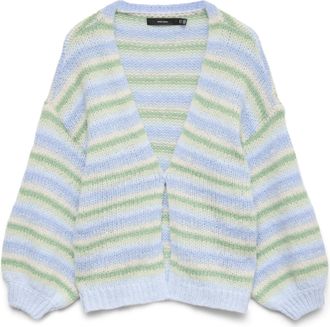 Vero Moda Vmmaybe Stripe Ls Open Cardigan Noos