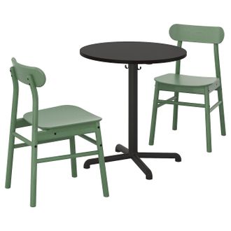 IKEA STENSELE / R&Ouml;NNINGE Tisch und 2 St&uuml;hle