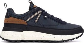 Xti Sneakers Homme Bleu Marine - Chaussures Confortables et polyvalentes - Mode décontractée - Modèle 14473101 (Taille42)